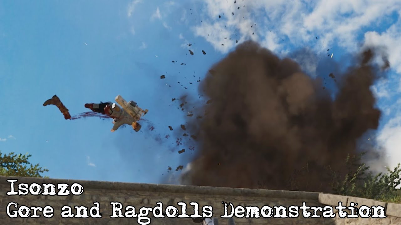 Isonzo - Gore and Ragdolls Demonstration - YouTube