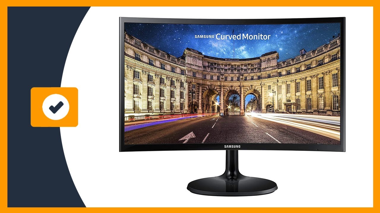 SAMSUNG C24F390 - Monitor Curvo de 24'' (Full HD, 4 ms, 60 Hz, FreeSync ...
