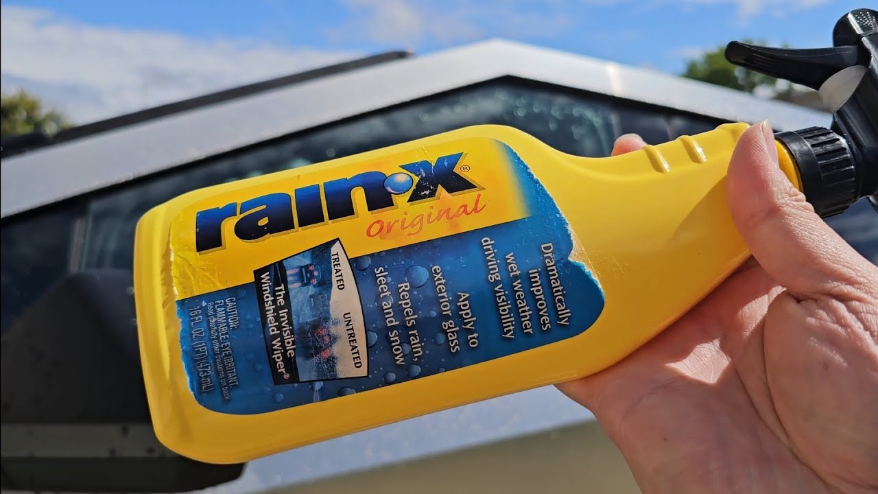 How To Apply Rain X To Windshield