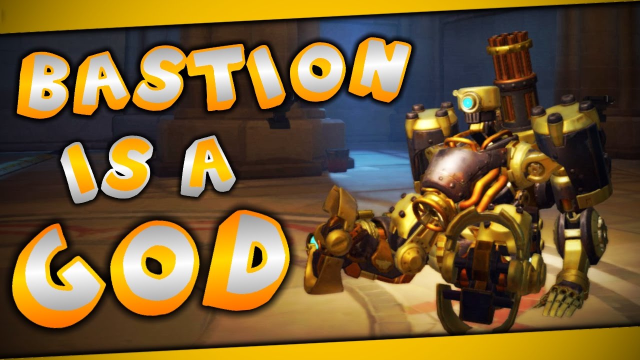[Overwatch] - The Wannabe Bastion Main - (Full Competitive Game) - YouTube