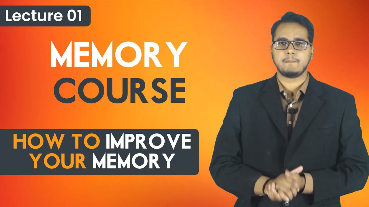 Lecture # 1 - Memory Course | Mind Olympics | YES | Youth Empowerment ...