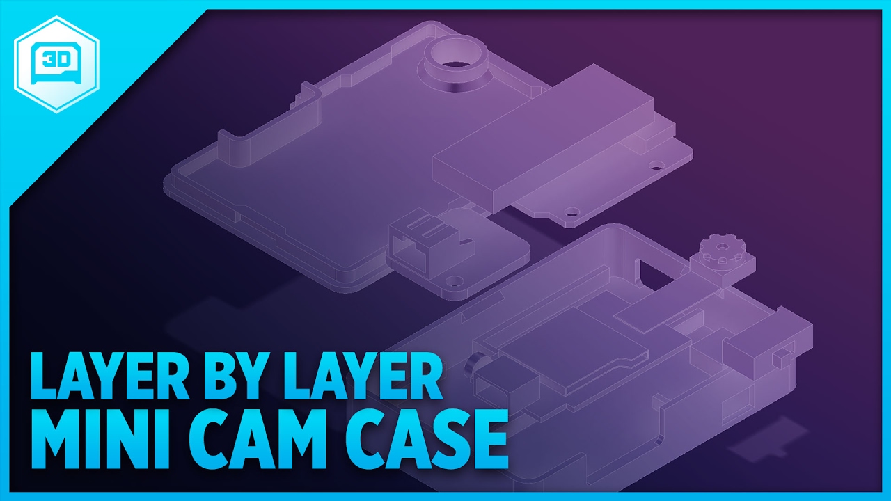 Layer by Layer – Mini Spy Cam Enclosure @adafruit #adafruit - YouTube