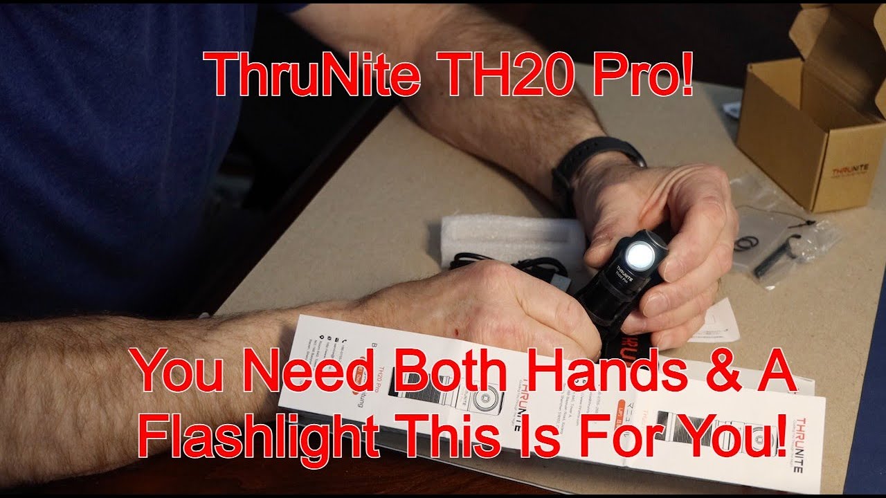 ThruNite TH20 Pro Flashlight - YouTube