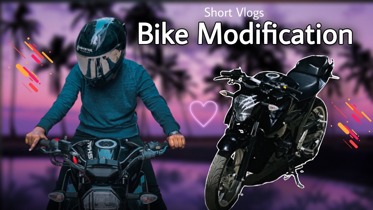 MY BIKE MODIFICATION 🔥 - YouTube
