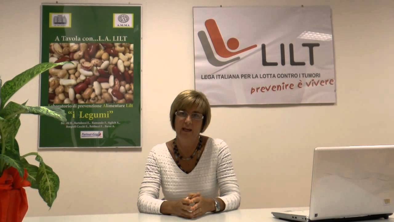LILTPRATO - Dr ssa Elena Cecchi - A tavola con i Legumi - YouTube