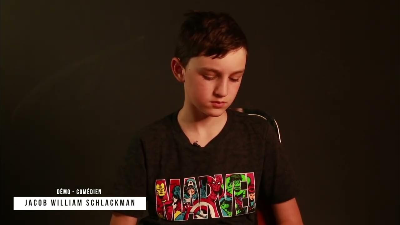 Jacob William Schlackman | Démo comédien - 2023 - YouTube