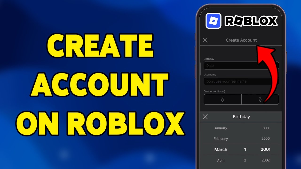How To Create Account On Roblox 2025 | Sign Up/Register/Setup Roblox ...