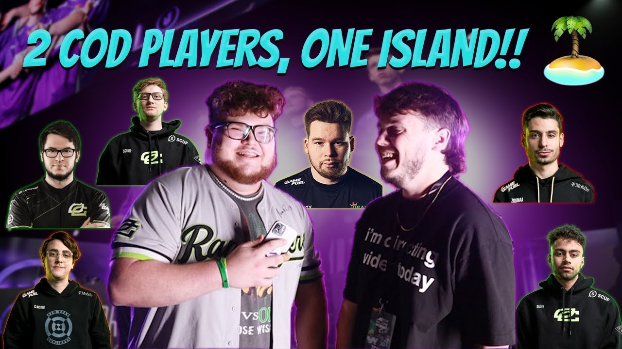 TWO PLAYERS, ONE ISLAND!! QnA w/ Monty, At CDL Major 1 Ft. Pro Players ...