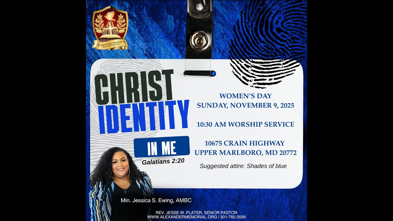 WOMEN'S DAY - "THE POWER IN YOUR IDENTITY" - MIN. JESSICA EWING - YouTube