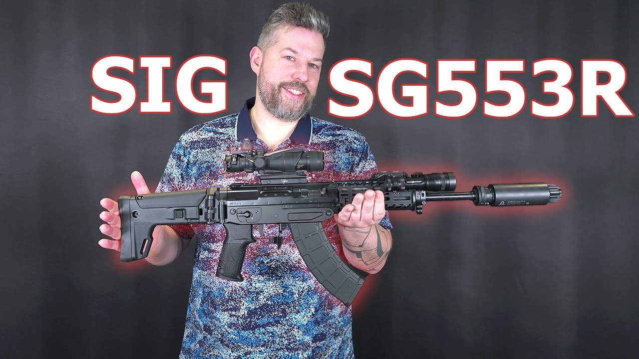 SIG SG553R Review: The SIG that takes AK47 Magazines - YouTube
