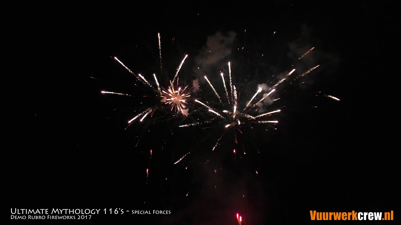 Ultimate Mythology 116's - Special Forces - 476 - Rubro Fireworks ...