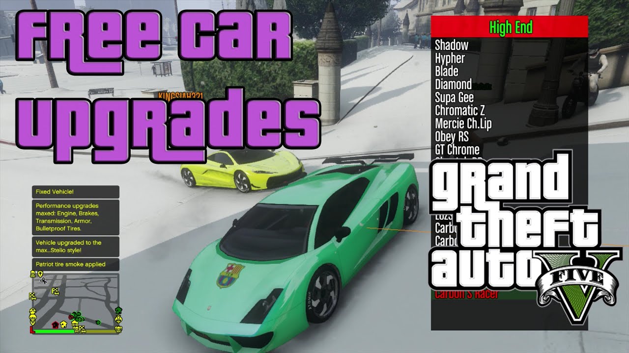 Modding People's Cars GTA 5 (Xbox 360) Mods/Fun #4 - YouTube