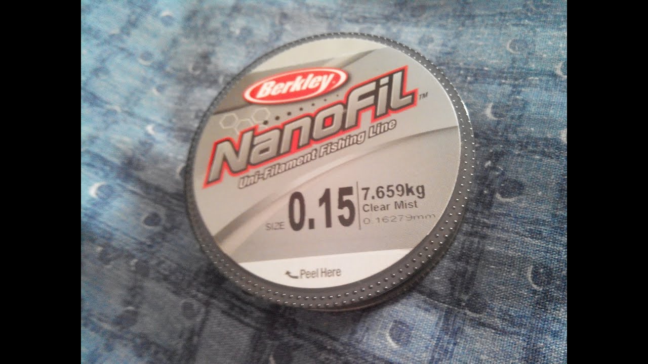 Тест на разрыв BerKley Nano Fil 0.15, 7.659 kg (Tensile test BerKley ...