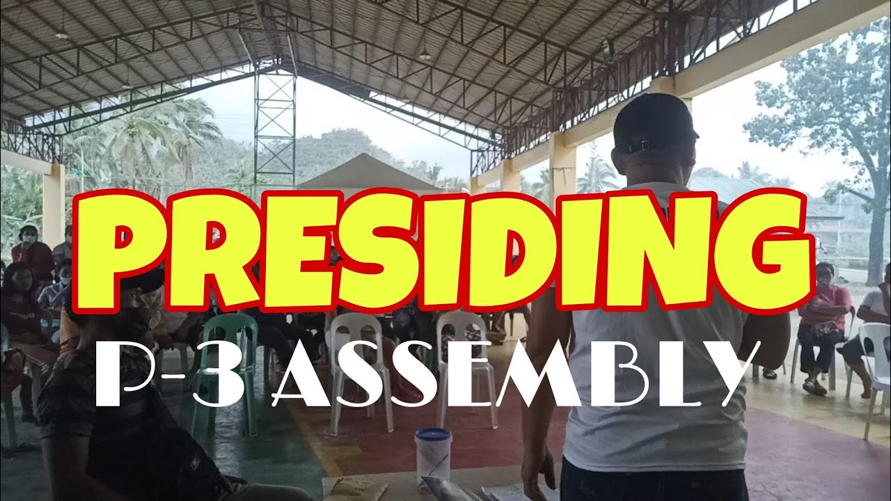 Part 1| Presiding Purok Gen. Assembly Meeting and Gen.Election of ...