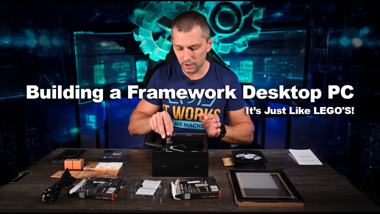 Framework Desktop: I Built My PC Like LEGO'S (It’s Actually This Easy ...