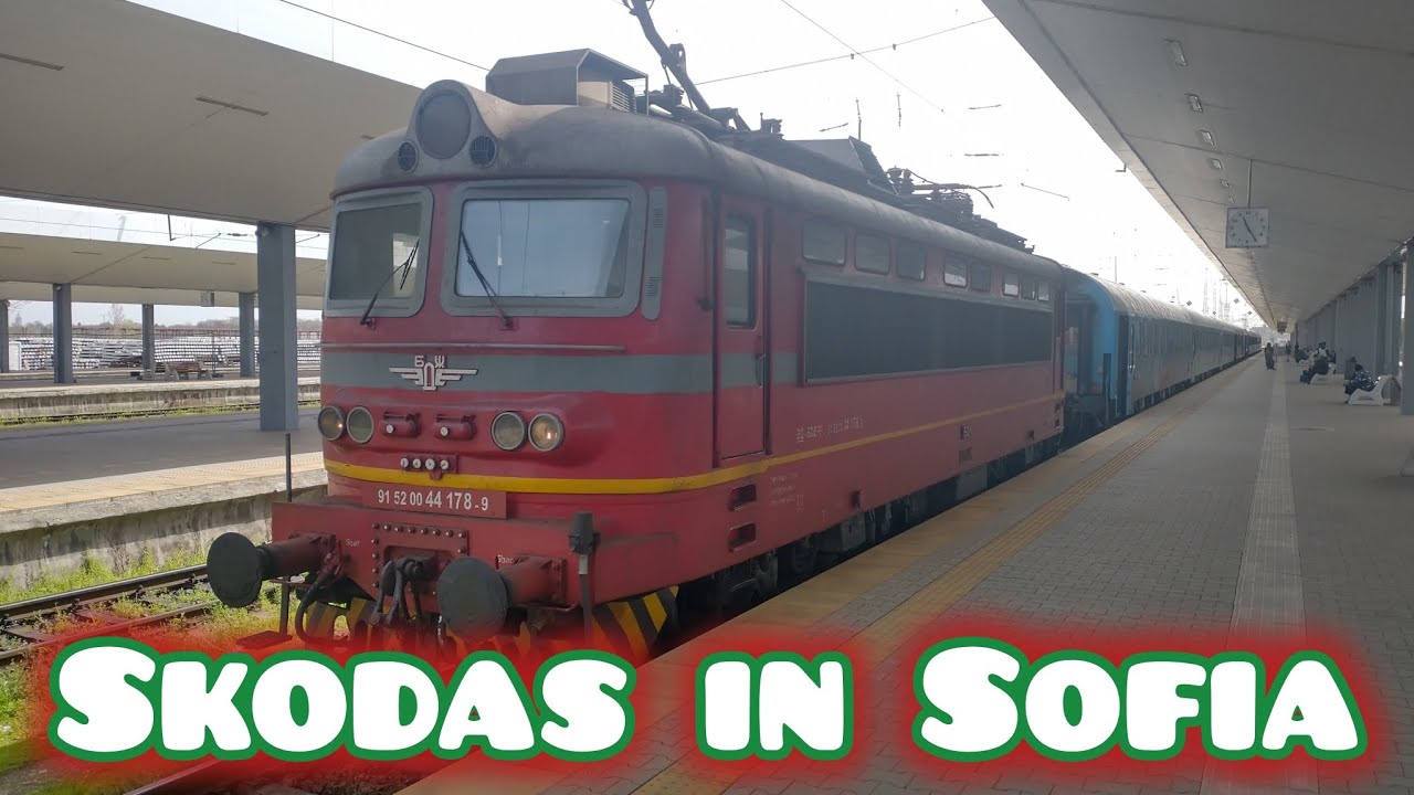 Trainspotting in Sofia, Bulgaria. A trip along the Iskar Gorge hauled ...