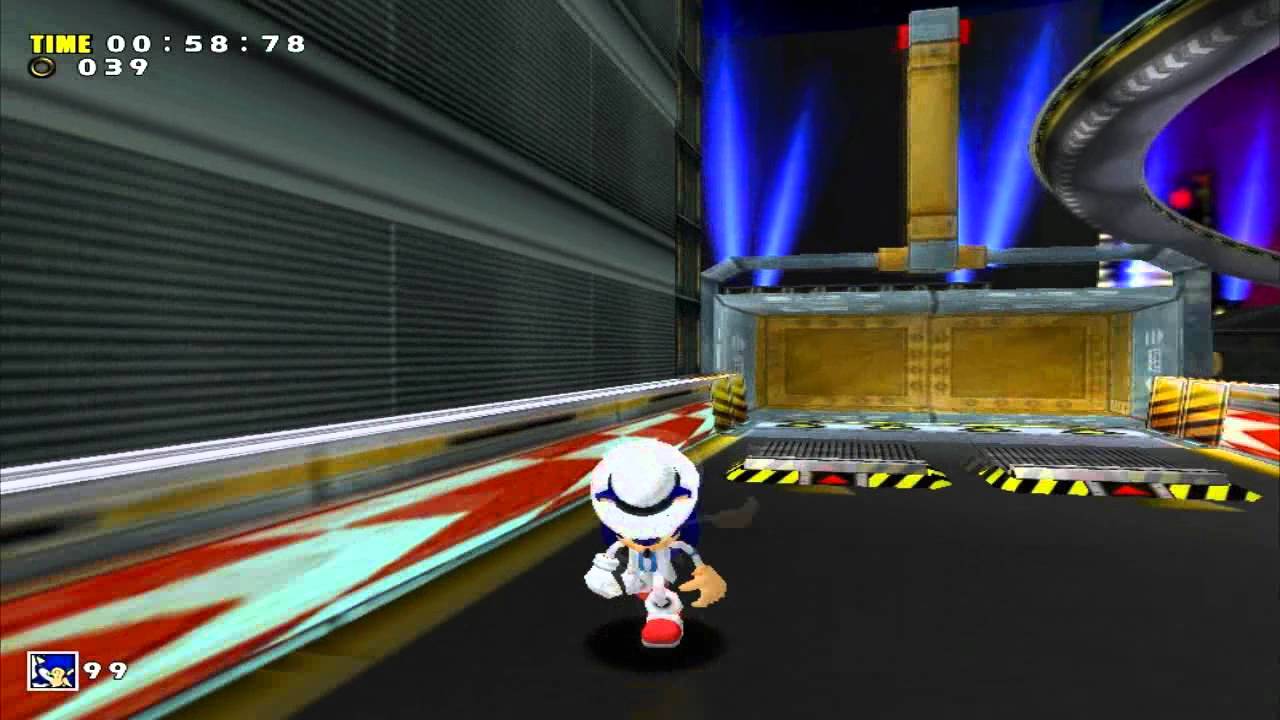 SADX Sonic does Moonwalk + MJ Sonic Mod - YouTube