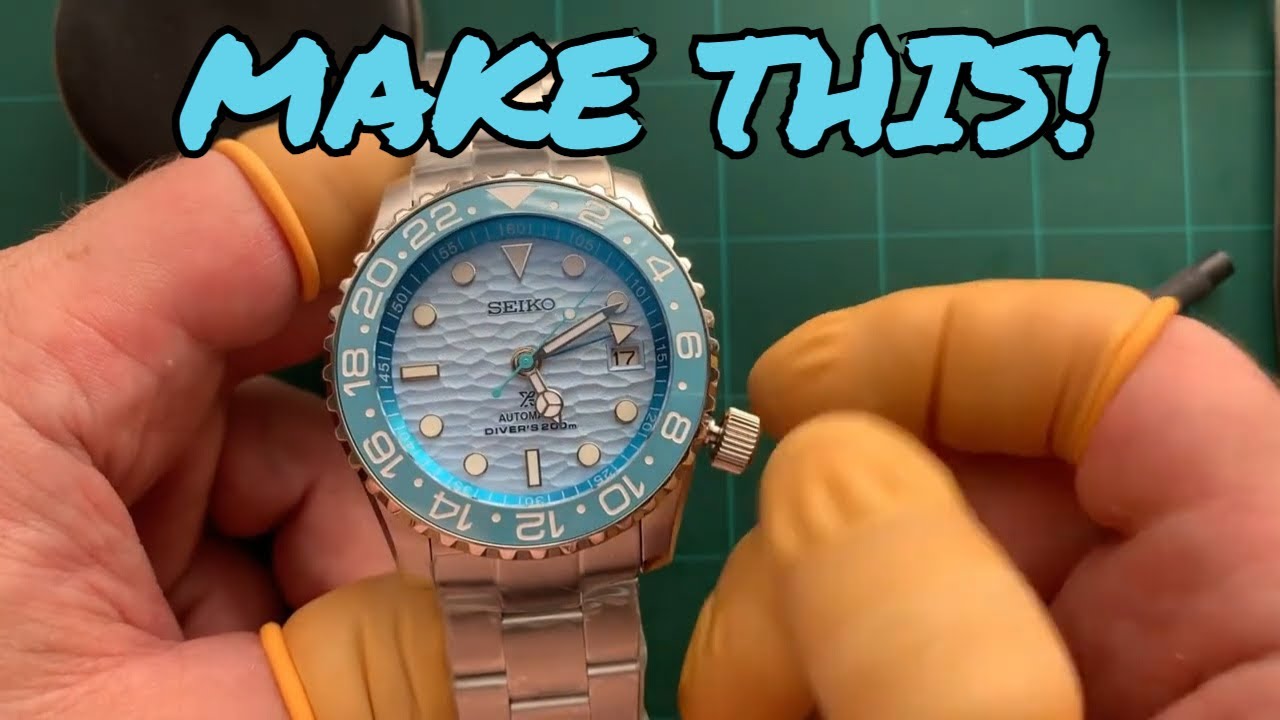How To Make A Watch As COOL As ICE! - YouTube