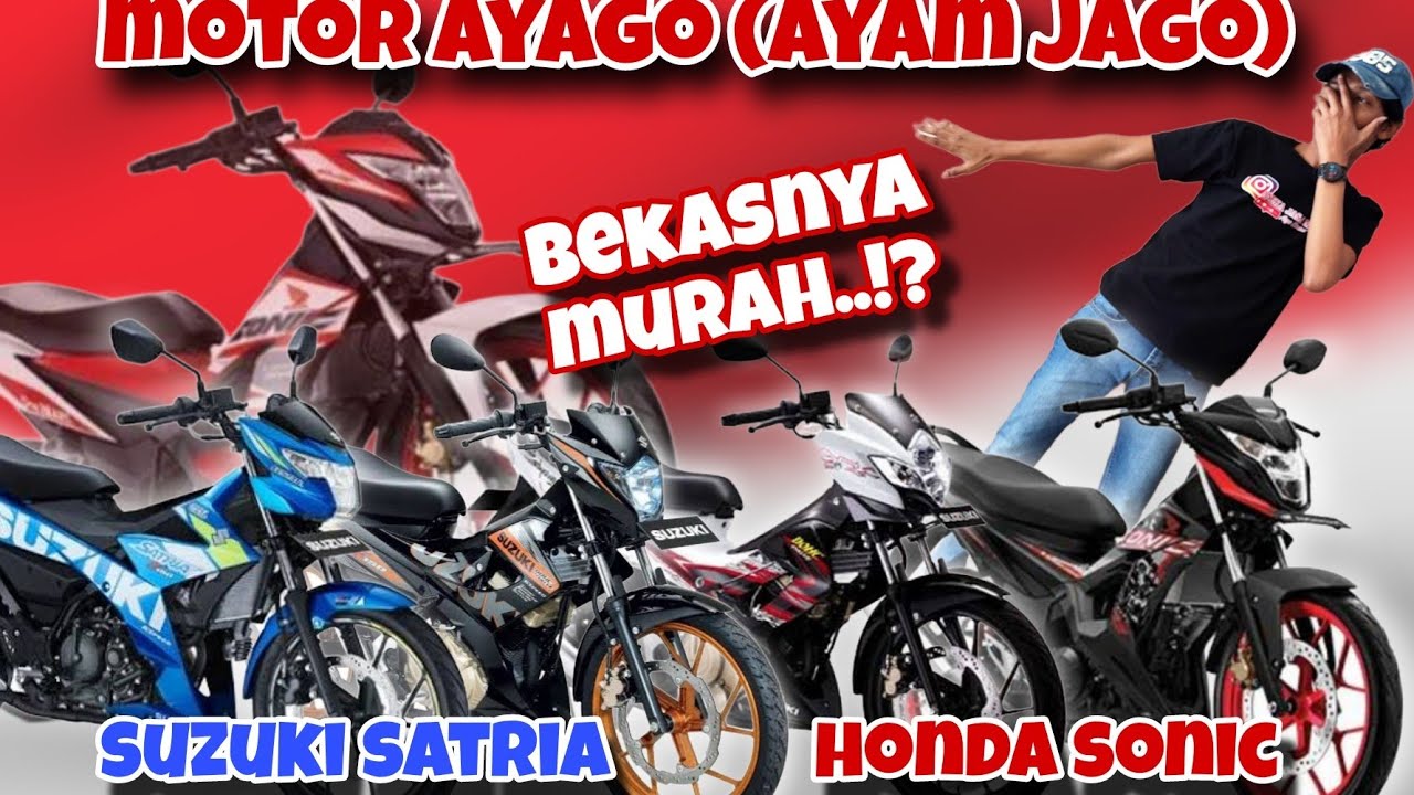 motor bekas ayago (ayam jago) suzuki satria dan honda sonic - aneka ...