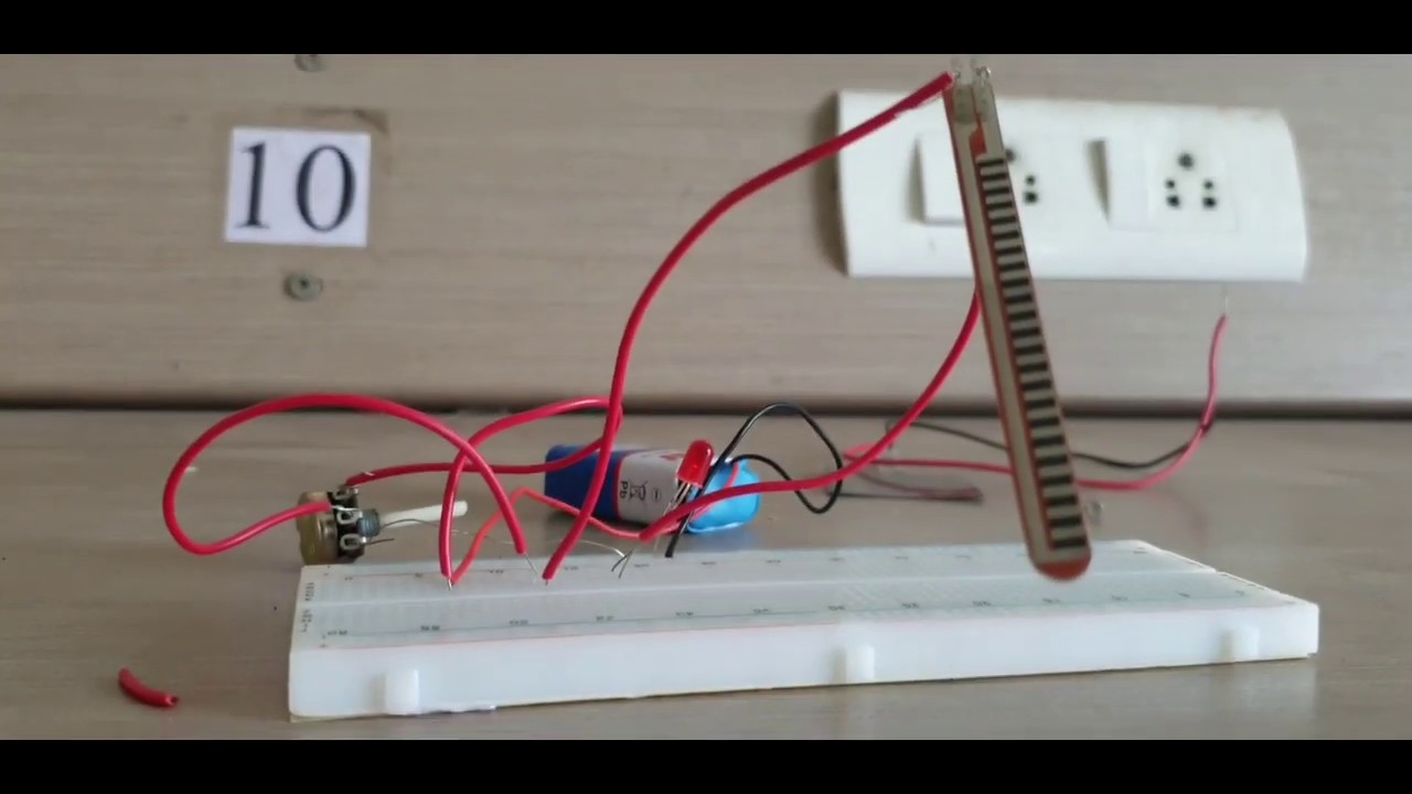LDR, FSR and flex sensor working - YouTube
