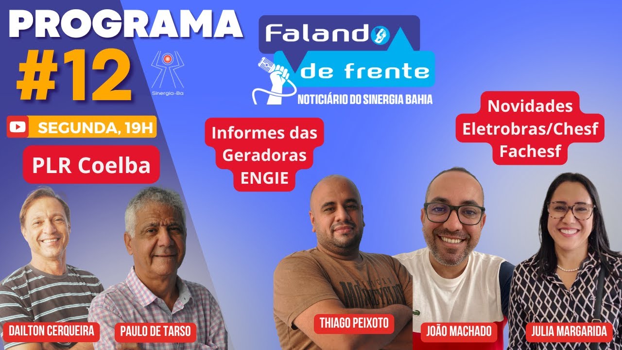 FALANDO DE FRENTE - Programa #12 - YouTube