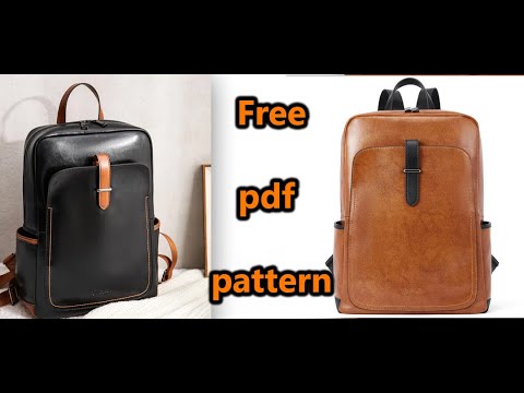 back pack pattern-finde all code and get free pdf pattern - YouTube
