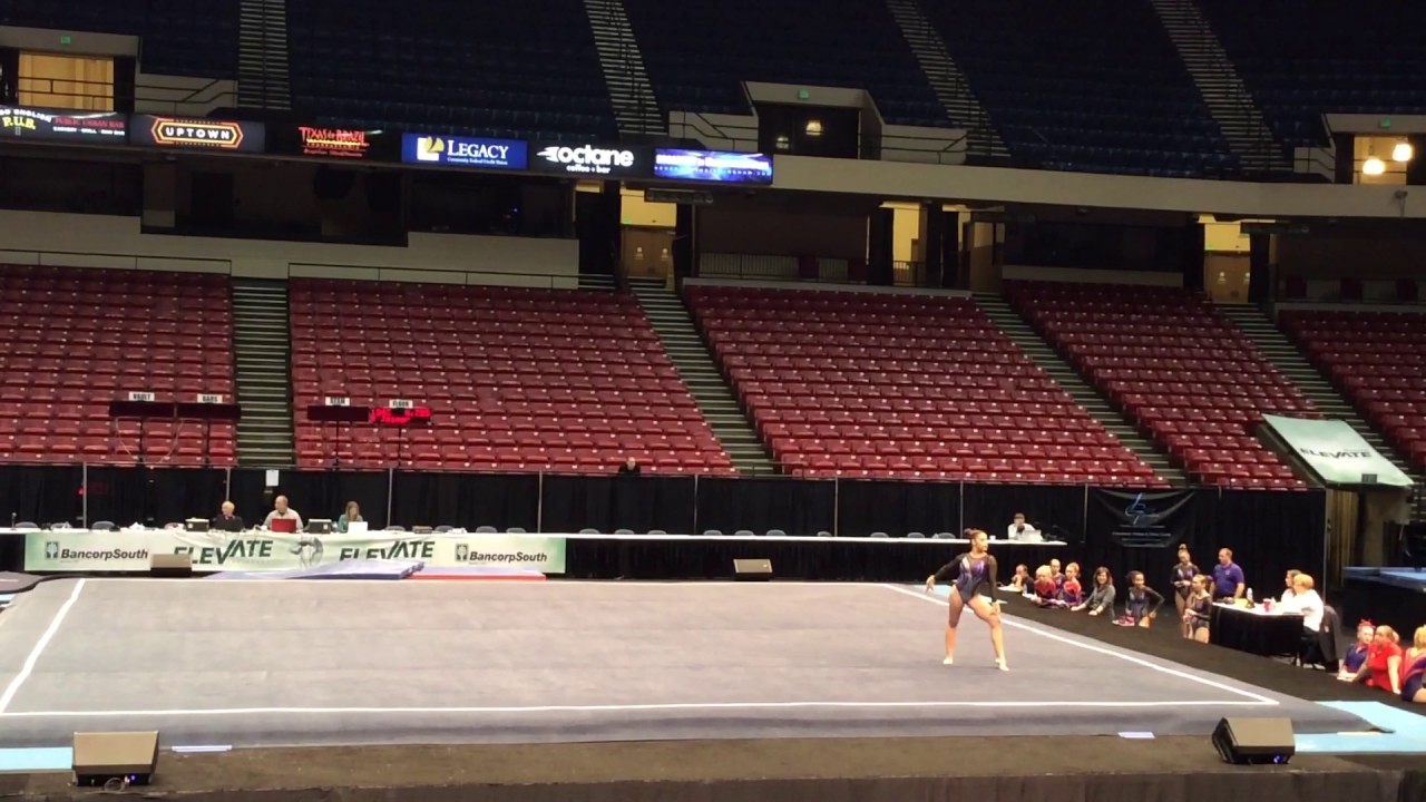 2017 Elevate the Stage Level 9 Floor Routine - YouTube