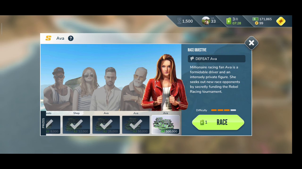 beating Ava (last boss) | Rebel Racing - YouTube