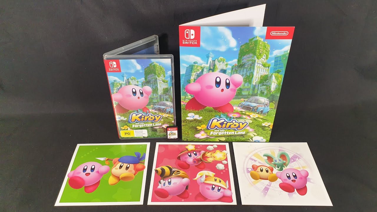 Unboxing: Kirby and the Forgotten Land on Nintendo Switch + Preorder ...