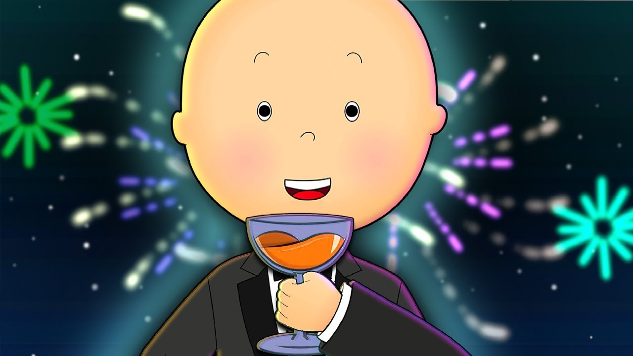 Caillou and New Year Party | Caillou Cartoon - YouTube