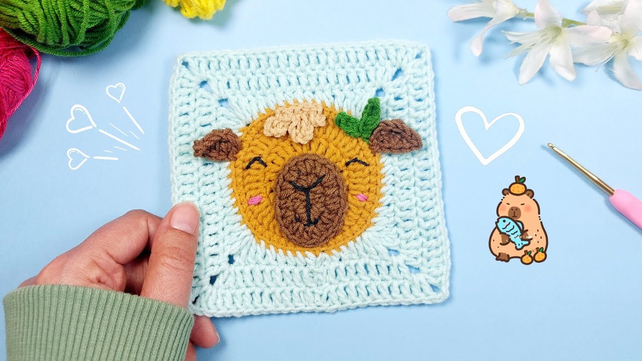 Crochet + Capybara = Pure Happiness 🐹 | Easy Tutorial - YouTube