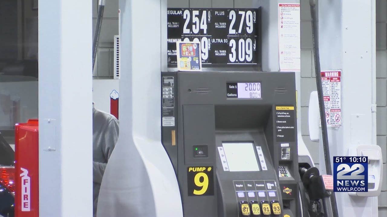 Gas prices decrease in Springfield - YouTube
