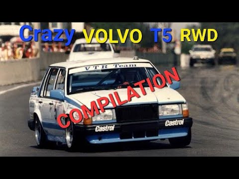 Crazy Turbo Volvo RWD 5 Cylinder Compilation - YouTube
