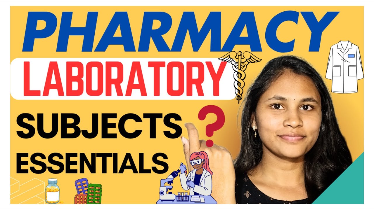 Pharmacy laboratory (lab) subject's for students 🥼🔬🧪| essentials | uses ...