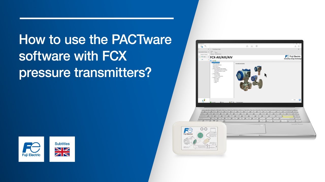 Tutorial FCX pressure transmitter, HART® modem: How to use the PACTware ...