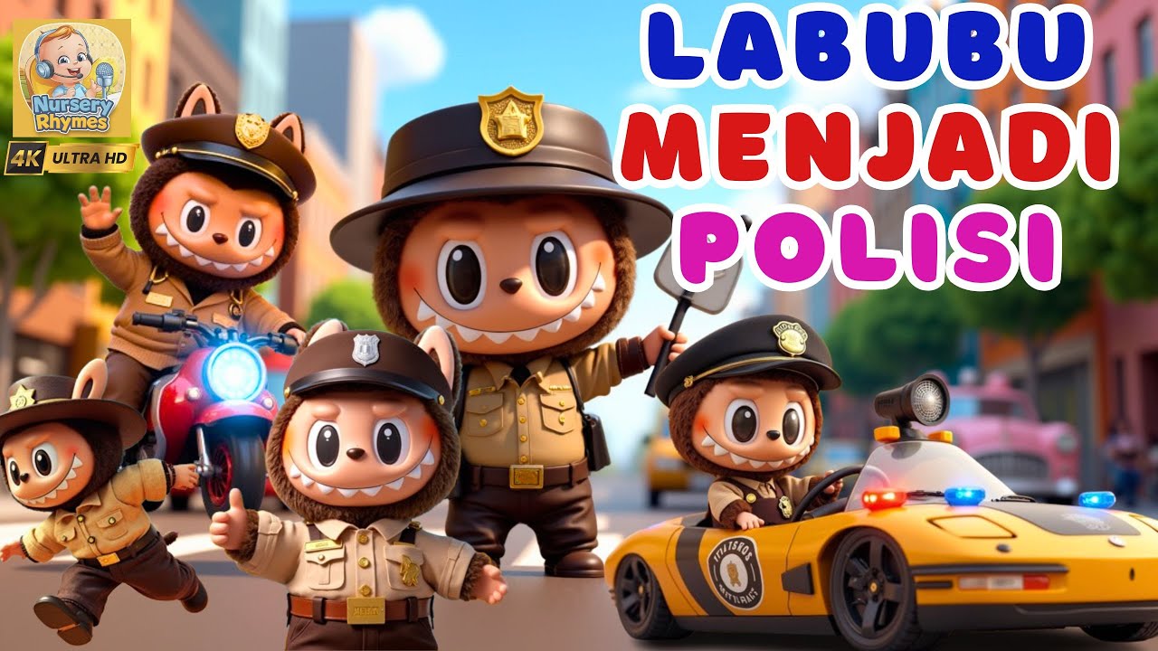 Labubu Menjadi Polisi - Nursery Rhymes | Lagu Labubu | Lagu Anak ...