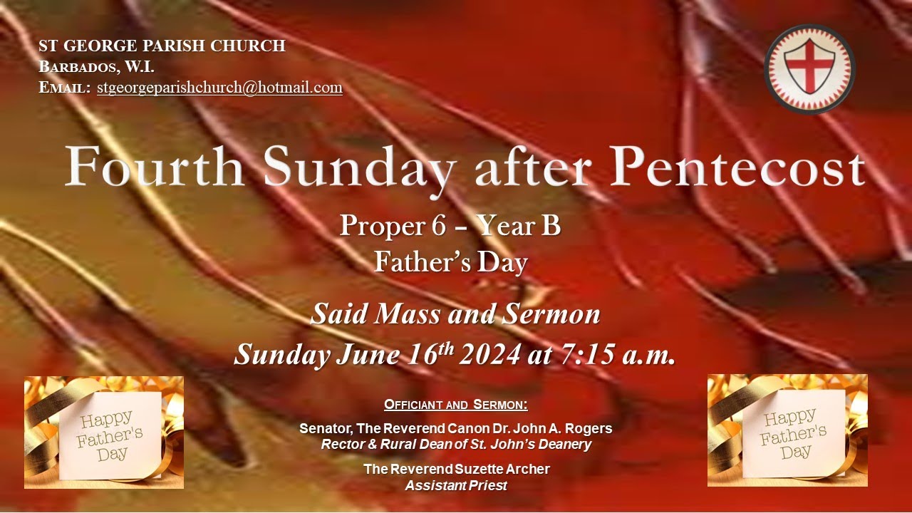 Fourth Sunday after Pentecost - YouTube