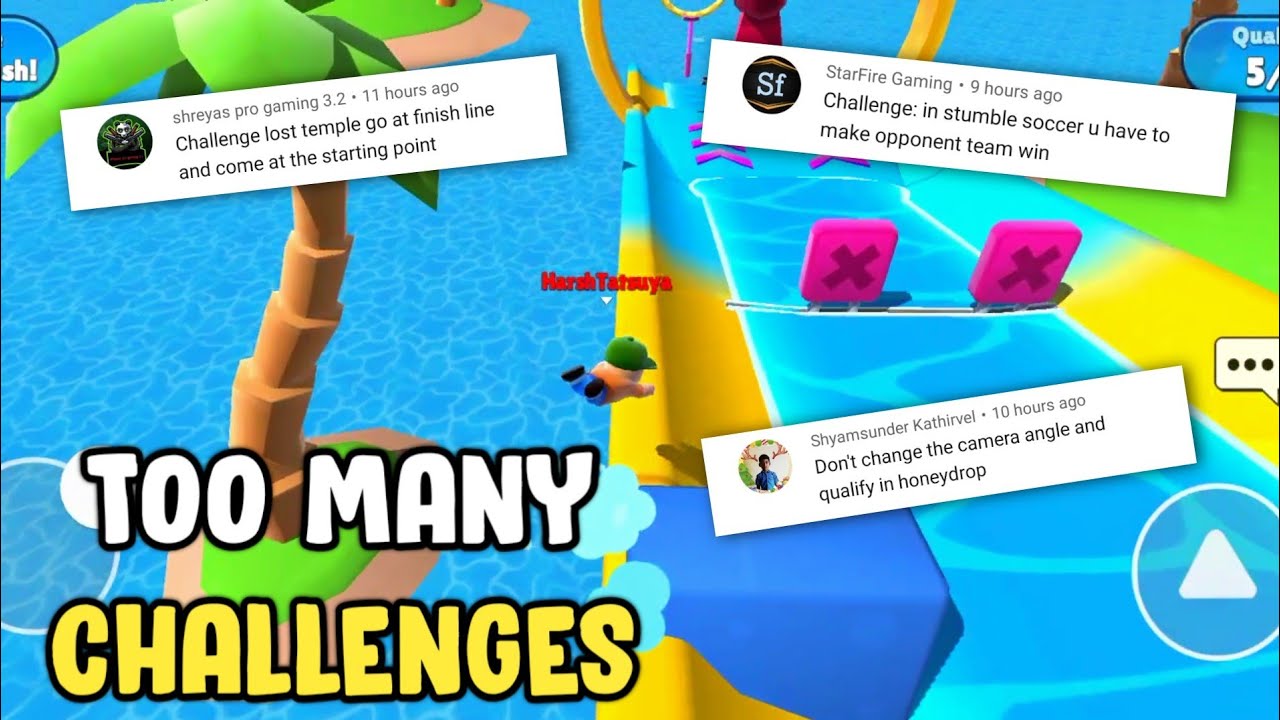 Too Many Challenges in One Video Pt.5 | Stumble Guys Challenges - YouTube