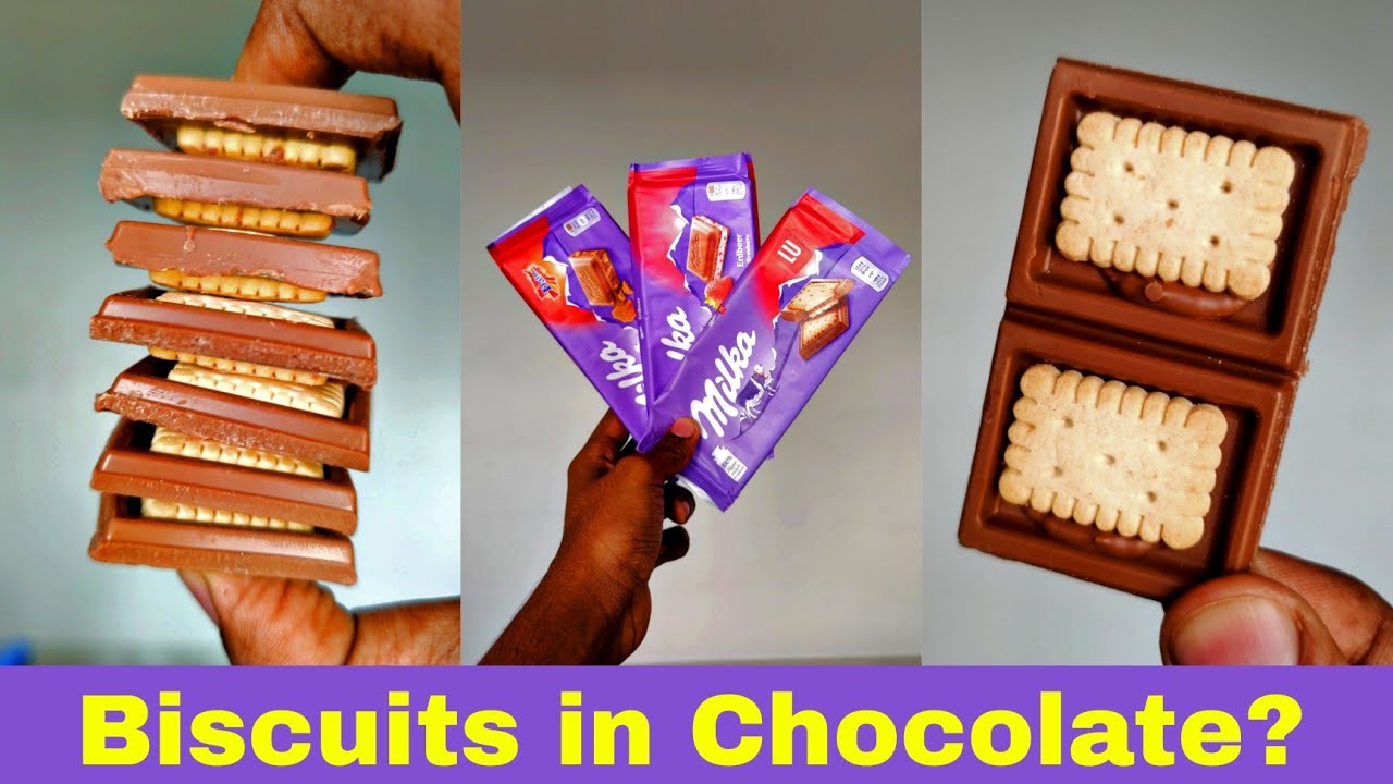 Strawberry Yogurt Milka, Daim & Biscuit Chocolate - YouTube