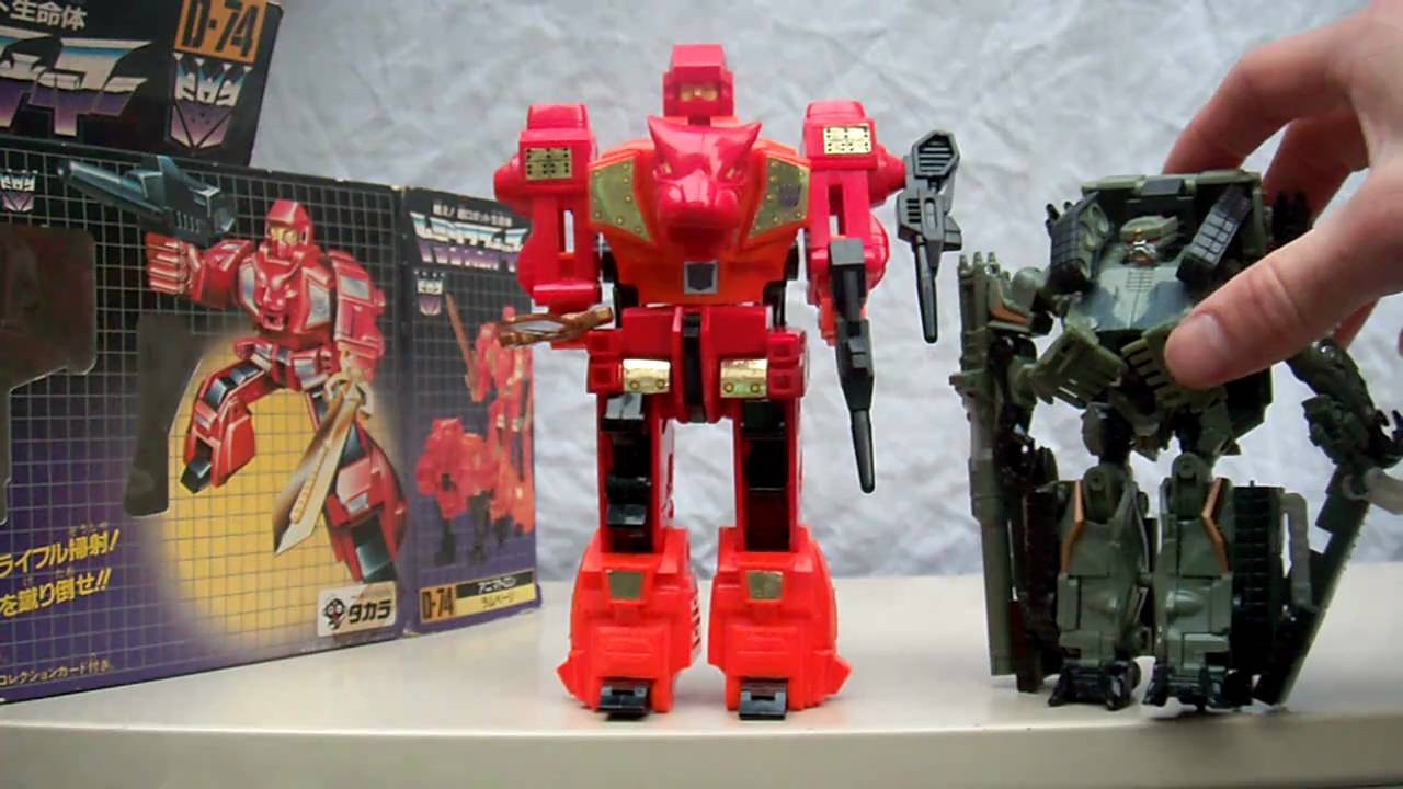 G1 Predacon Rampage review. G1ﾄﾗﾝｽﾌｫｰﾏｰD-74ﾗﾑﾍﾟｰｼﾞ｡ - YouTube