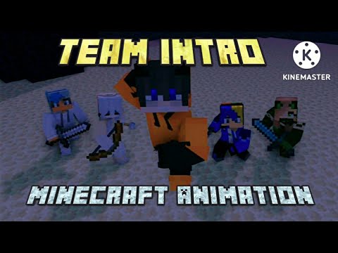 Team || Minecraft Intro|| (Minecraft Animation) - YouTube