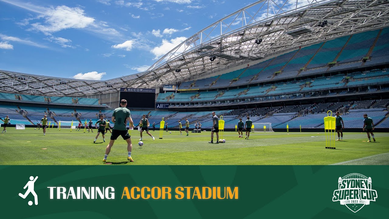#CelticFC Pre-Everton Training at Accor Stadium, Sydney 🍀🇦🇺 - YouTube
