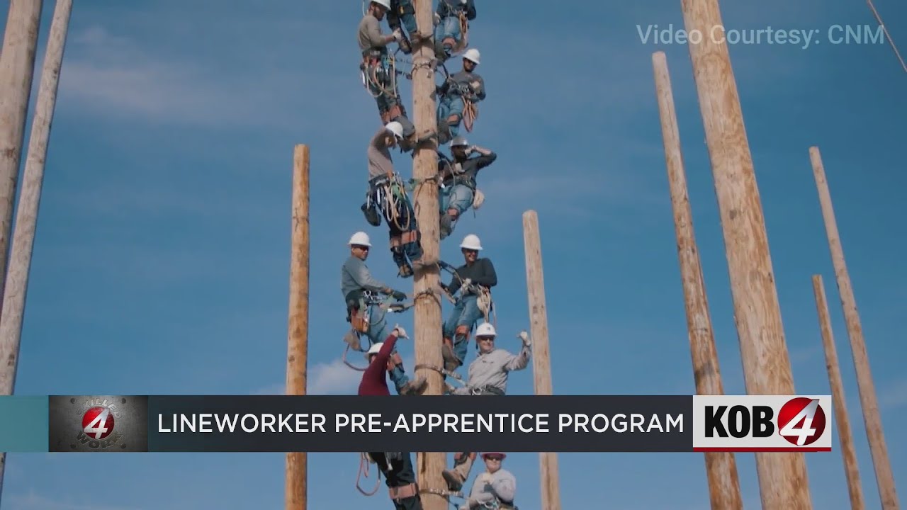 Skilled 4 Work: CNM lineman pre-apprentice program - YouTube
