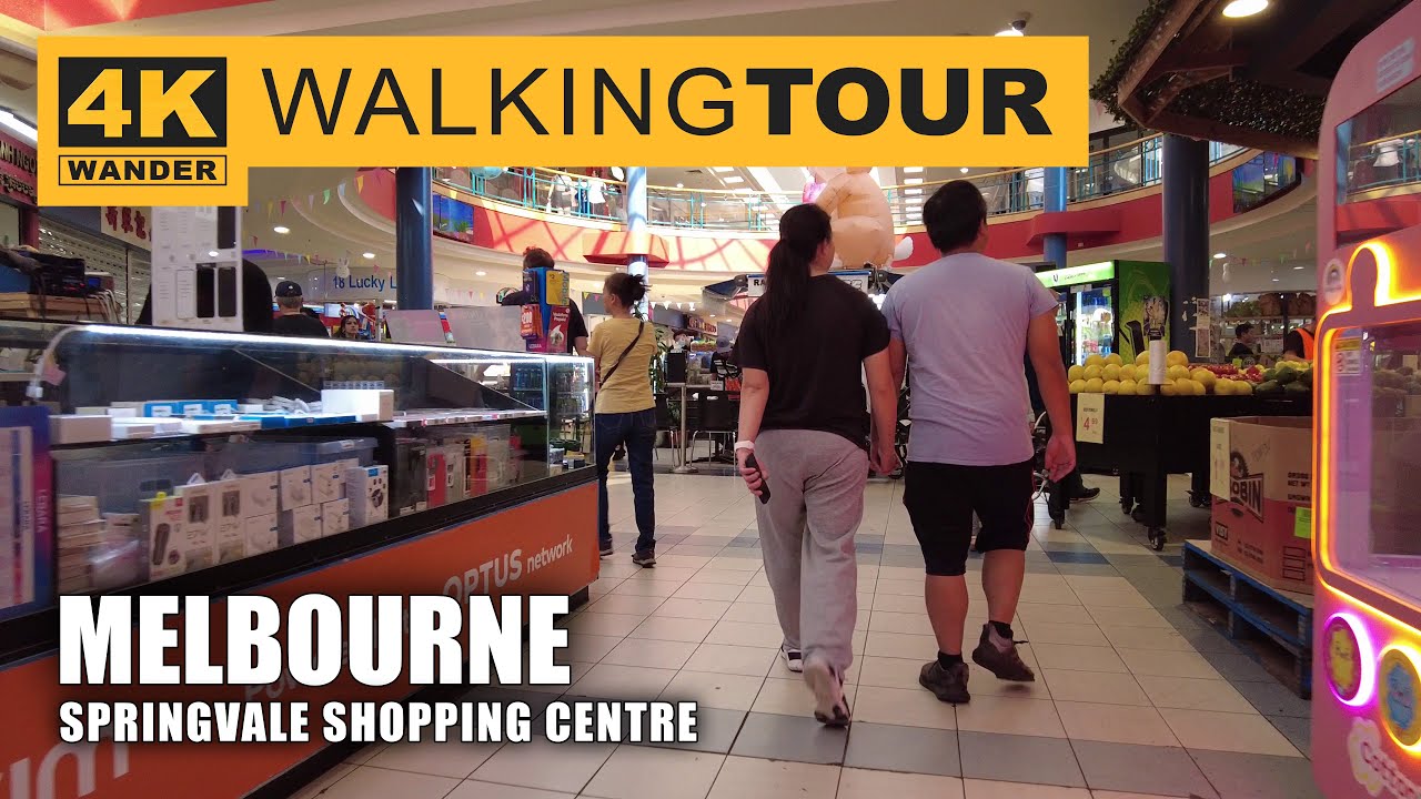 Springvale Shopping Centre Walking Tour in Melbourne, Australia (4K ...