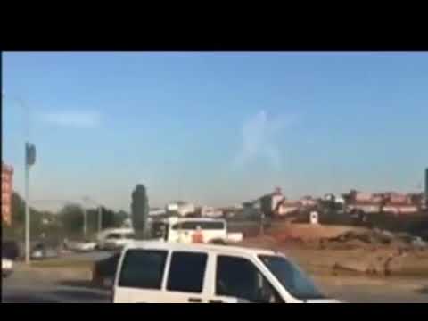 Gökyüzü'nde Bulut'ta Görülen Asker Şekli Herkesi Şaşırttı.