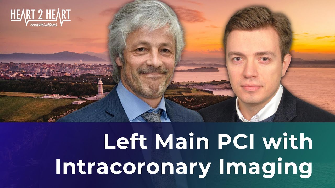 Left Main PCI with Intracoronary Imaging Guidance - YouTube