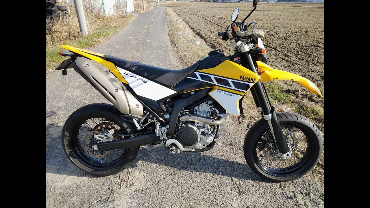 WR250X YSP限定インターカラー 説明追加動画 - YouTube