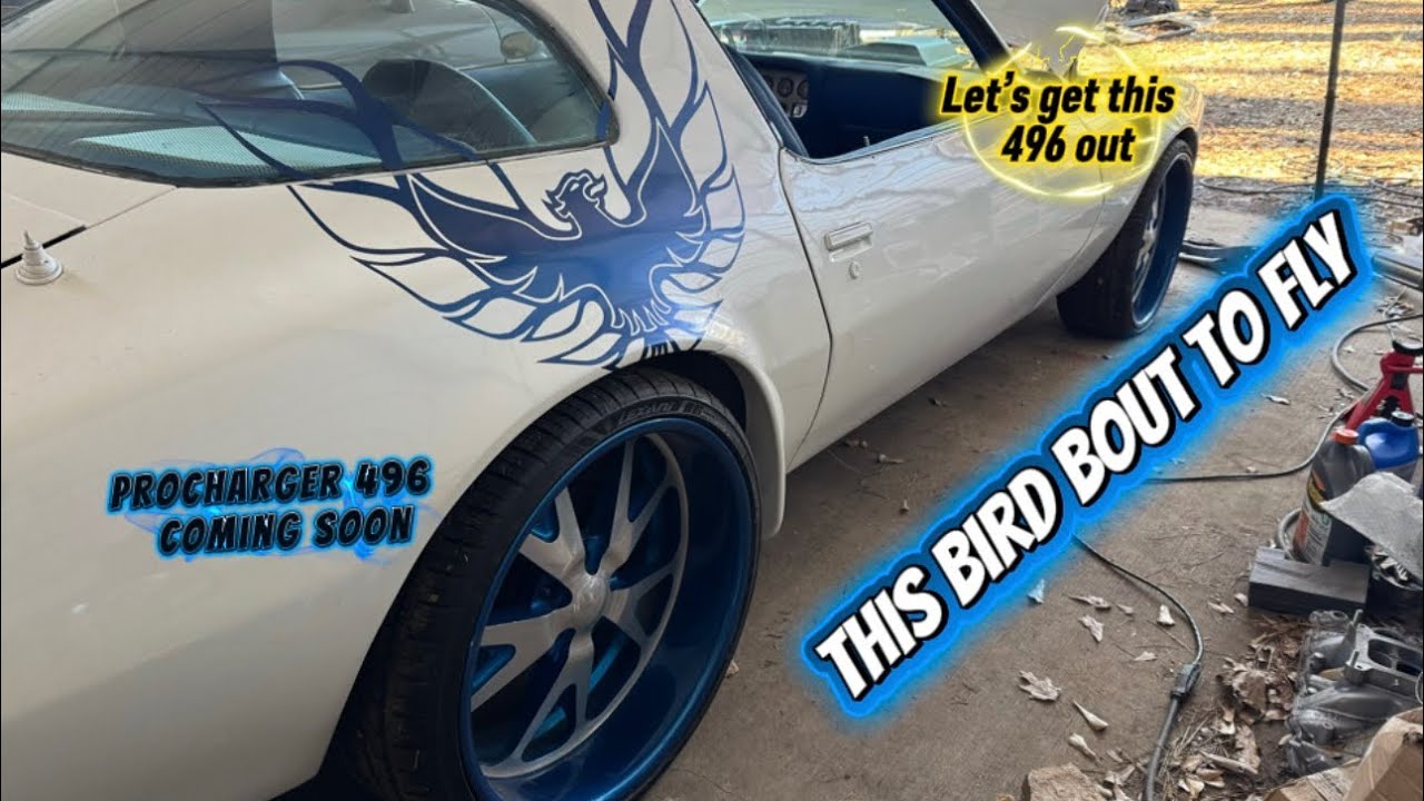 Helping a trans am get its wings !! - YouTube