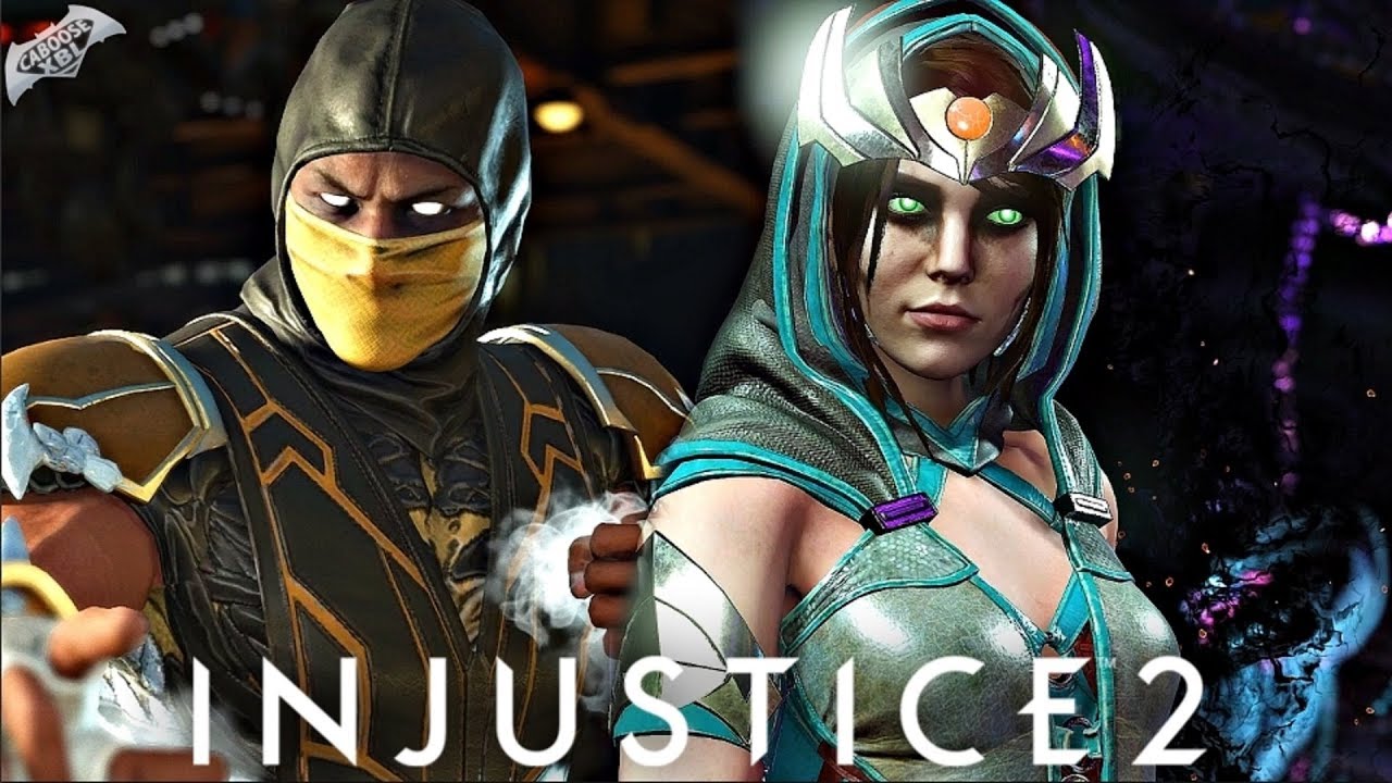 Injustice 2 Online - ENCHANTRESS VS SCORPION! - YouTube