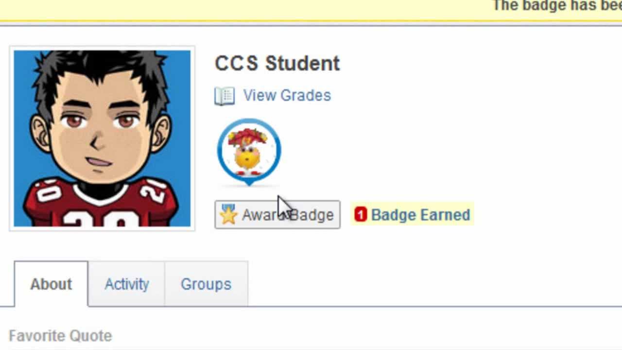 Create a Badge in Edmodo - YouTube